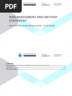 Risk Assessment Tower Crane | PDF | Crane (Machine) | Risk