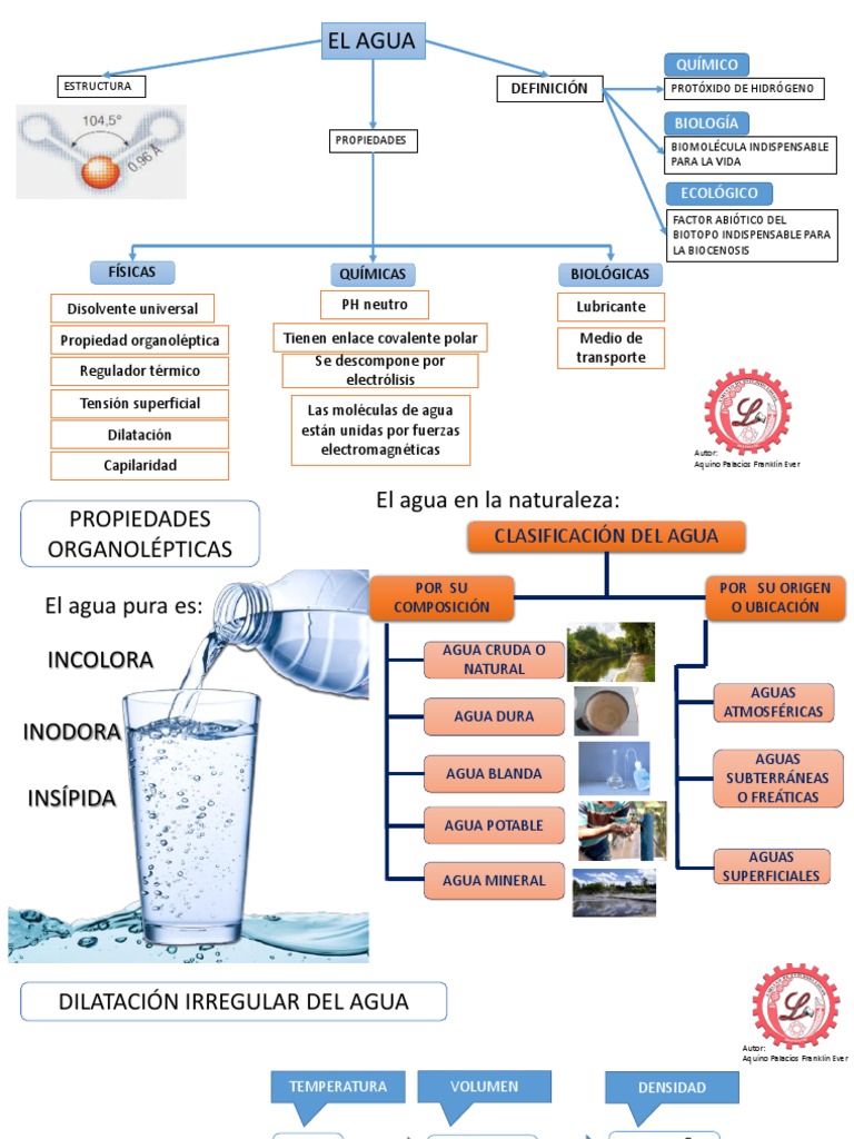 Organizadores Visuales | PDF | Agua | Propiedades del agua