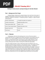 Project Proposal Literacy | PDF | Literacy | Curriculum