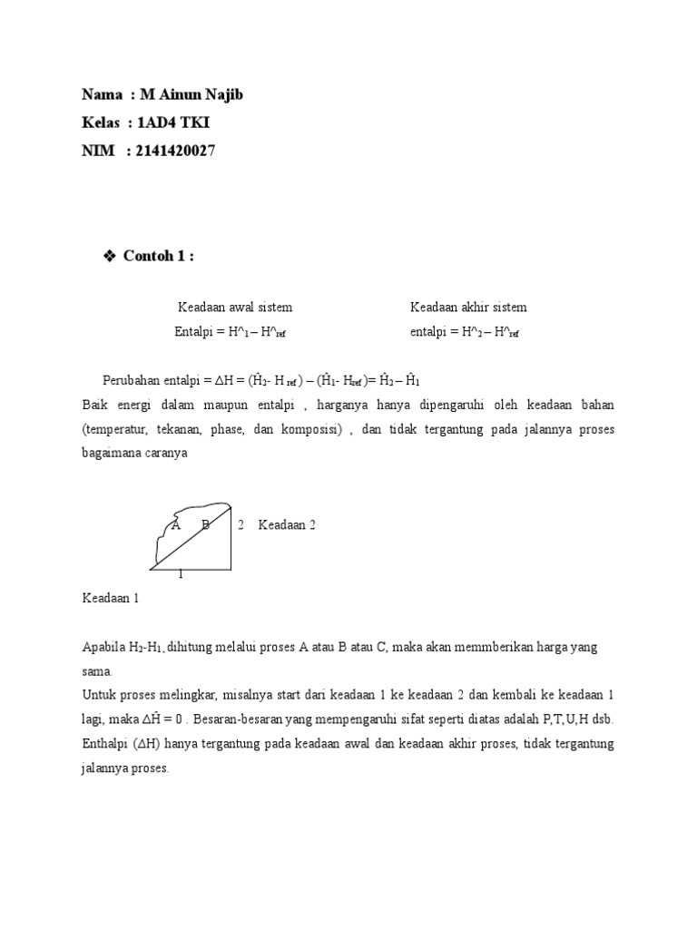 M Ainun Najib (Contoh) ATK 2 | PDF