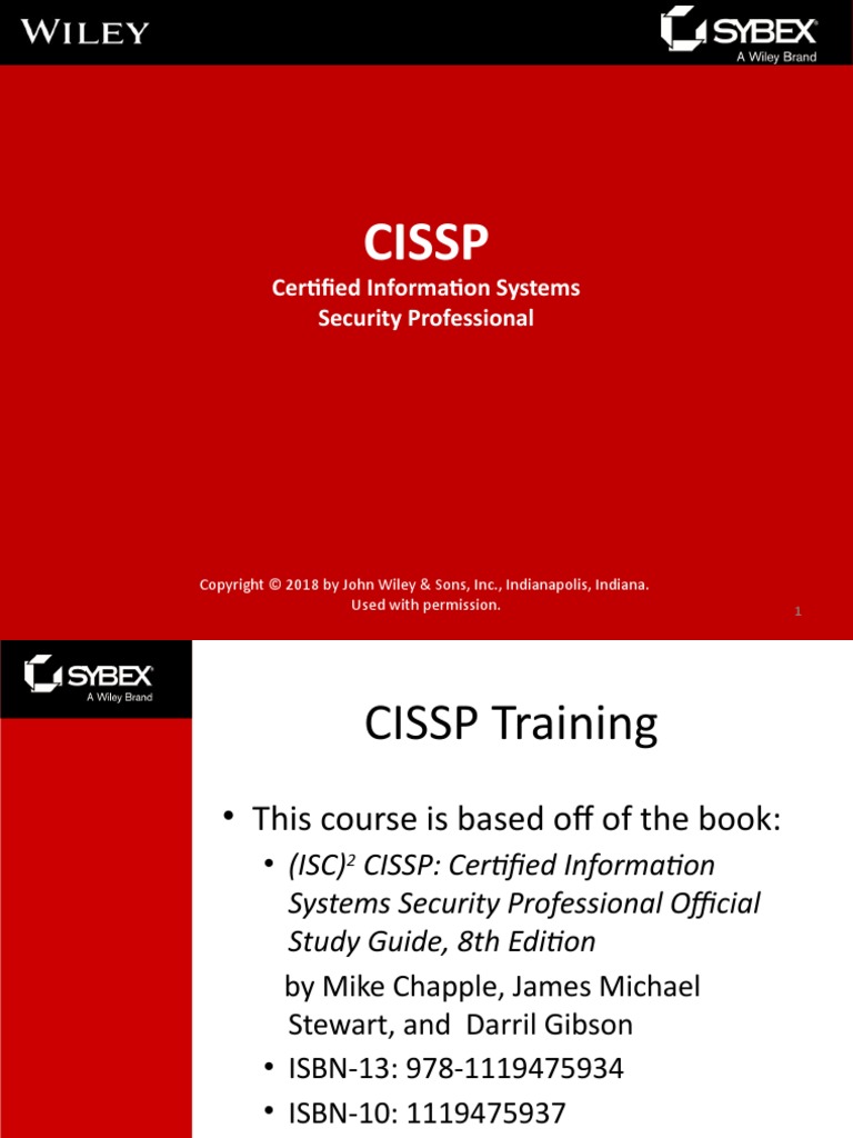 9803 Cissp Slides | PDF | Cryptography | Key (Cryptography)