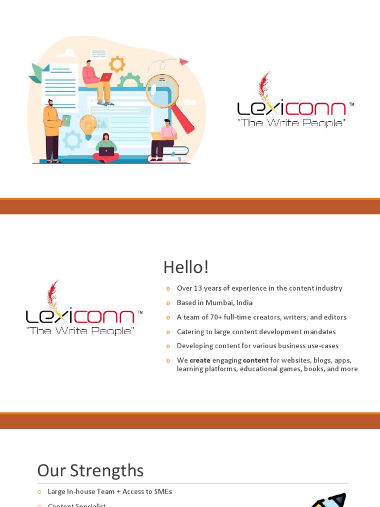 LexiConn Content Services | PDF | Search Engine Optimization | World ...