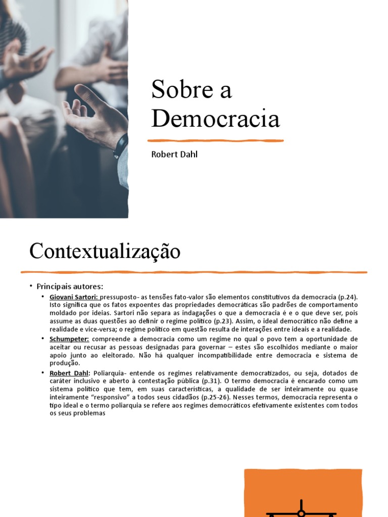 Sobre A Democracia - Robert Dahl | PDF | Democracia | Ideologias Políticas