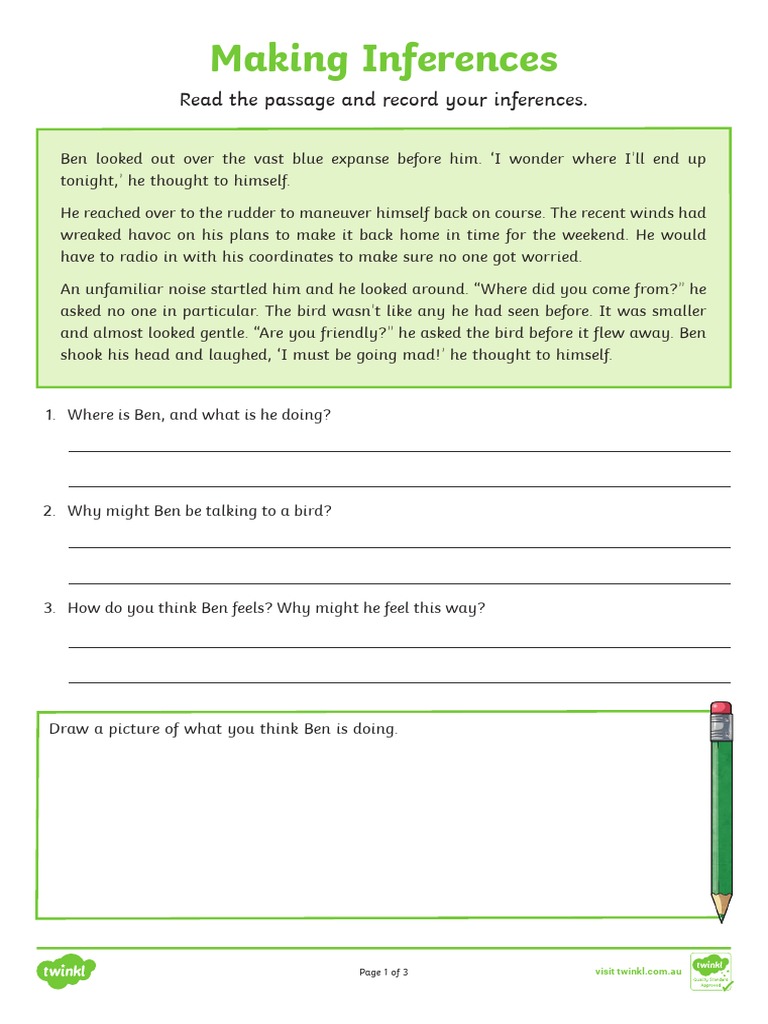 Au L 2550245 Making Inferences 5 6 - Ver - 2 | PDF | Poetry | General ...