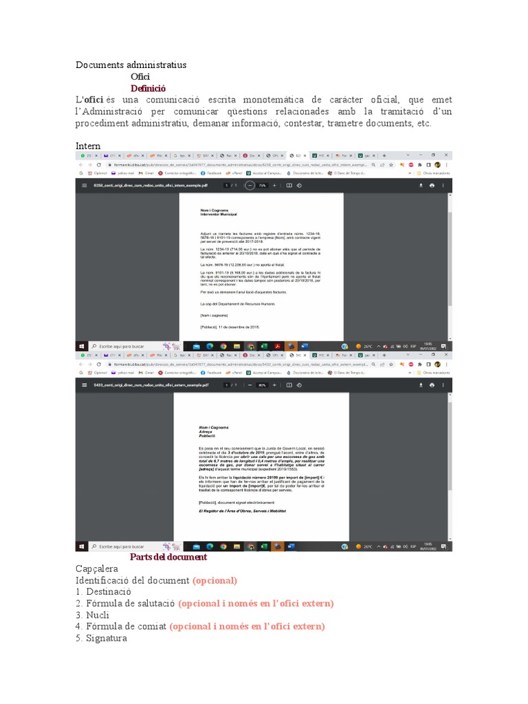 Tipus Documents | PDF