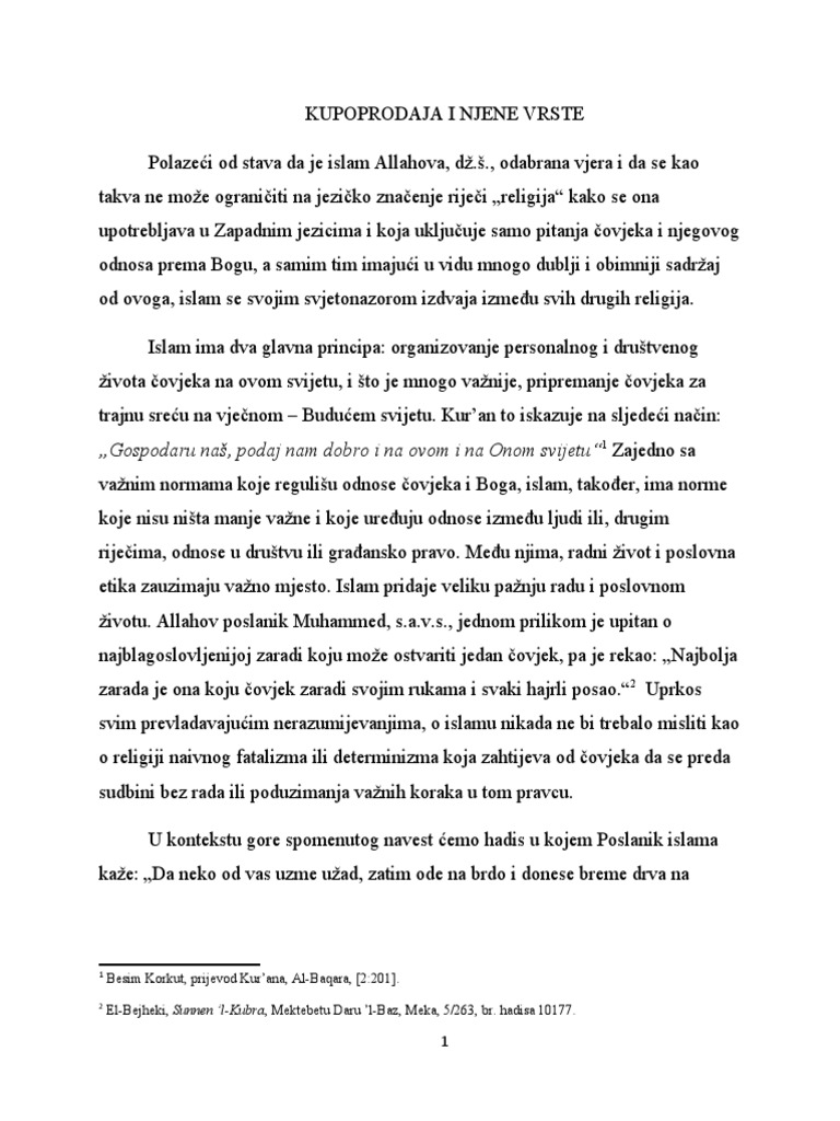 Kupoprodaja I Poslovna Garancija-1 | PDF