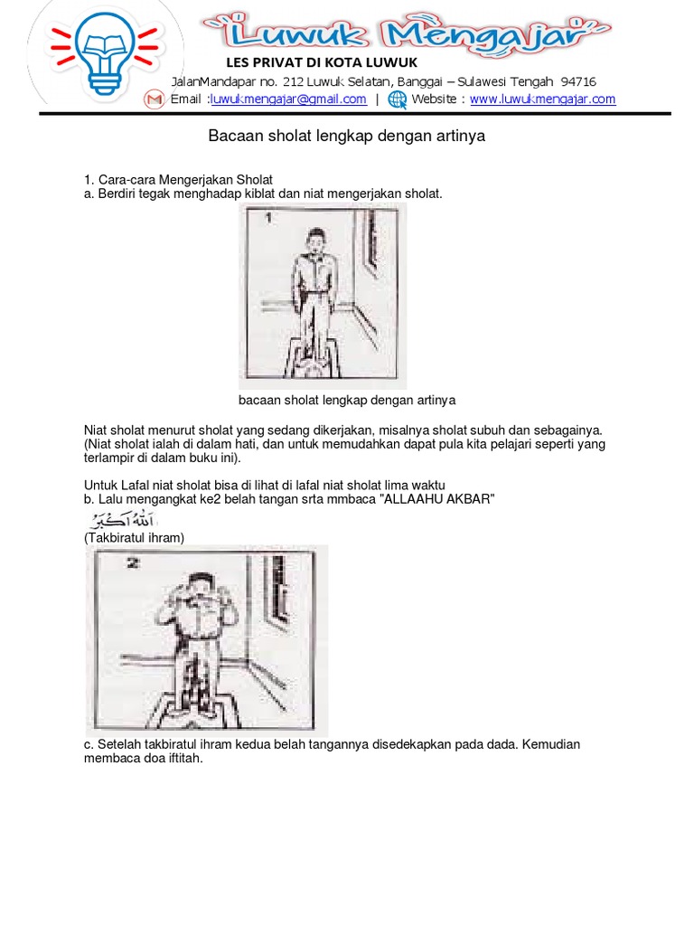 Bacaan Sholat Mutmainah | PDF | Kajian Bahasa Asing | Pengembangan Diri