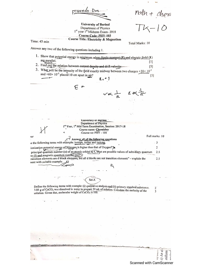 Mathematics Note | PDF