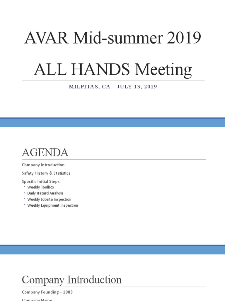 All Hands | PDF | Safety | Occupational Safety And Health