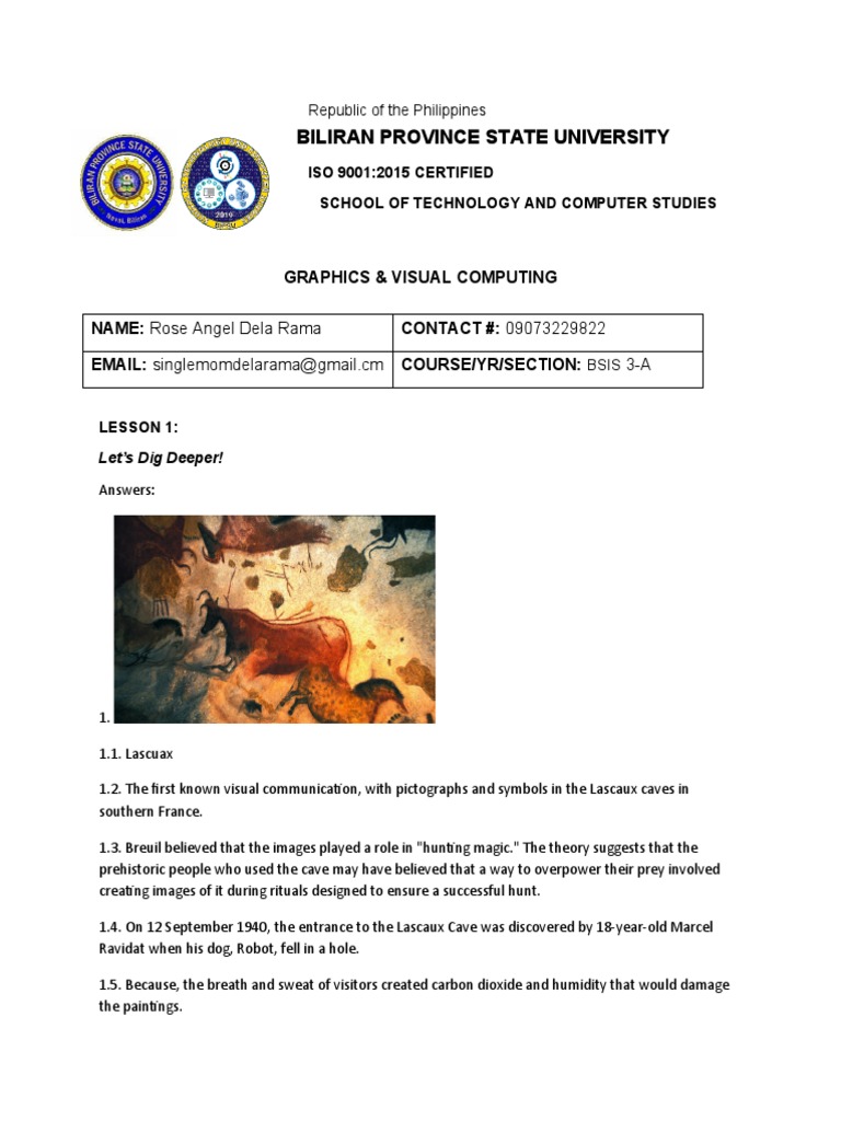 Lesson 1 Let's Dig Deeper | PDF