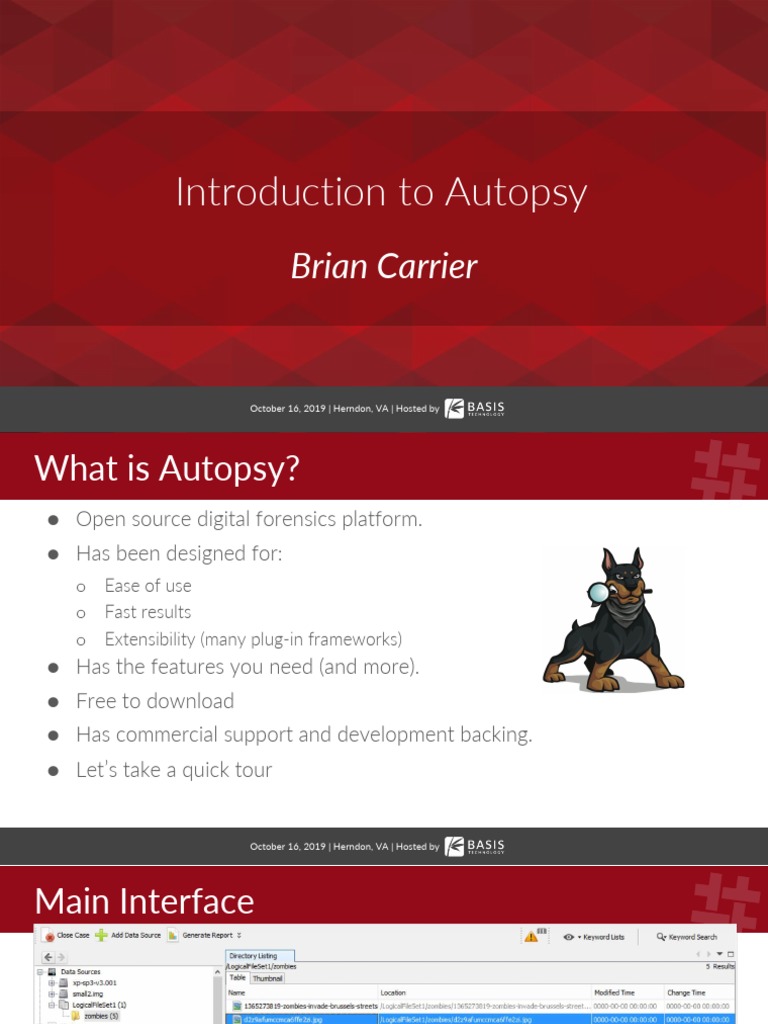 Bukti Digital Dan Bookmark Brian Carrier Introduction To Autopsy Pdf Computer File Tag