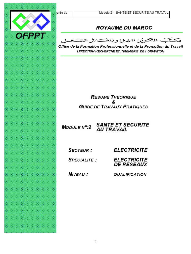Guide de Santé et Sécurité au Travail | PDF | Sécurité | Prophylaxie