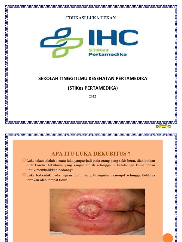 Lembar Balik Luka Tekan | PDF