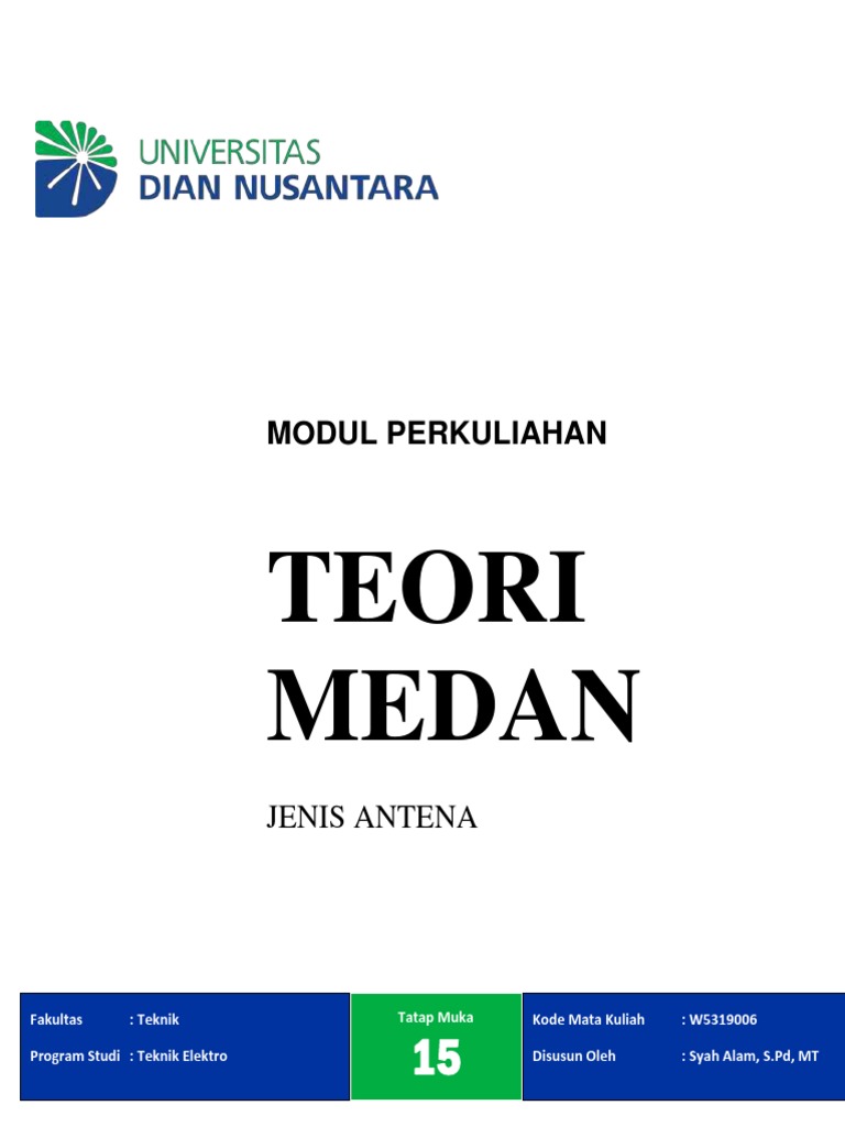 Modul 14 Jenis Antena | PDF