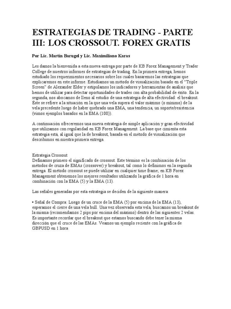 Estrategias de Trading | PDF | Science | Tecnología (general)