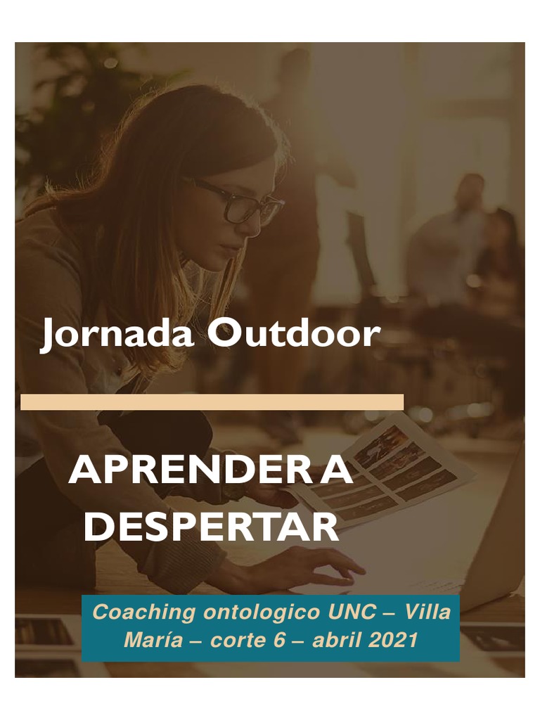 Jornada Outdoor Coaching | PDF | Inteligencia emocional | Las emociones
