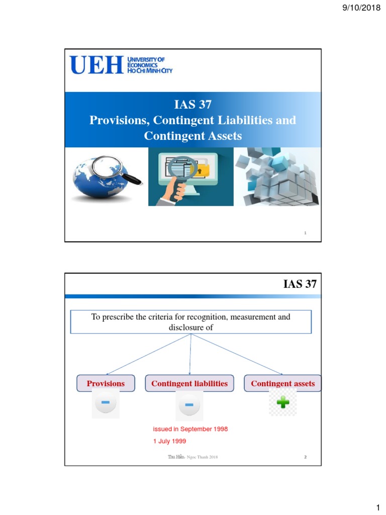 Topic 10 - IAS 37 - E (Update 10.9.18) | PDF