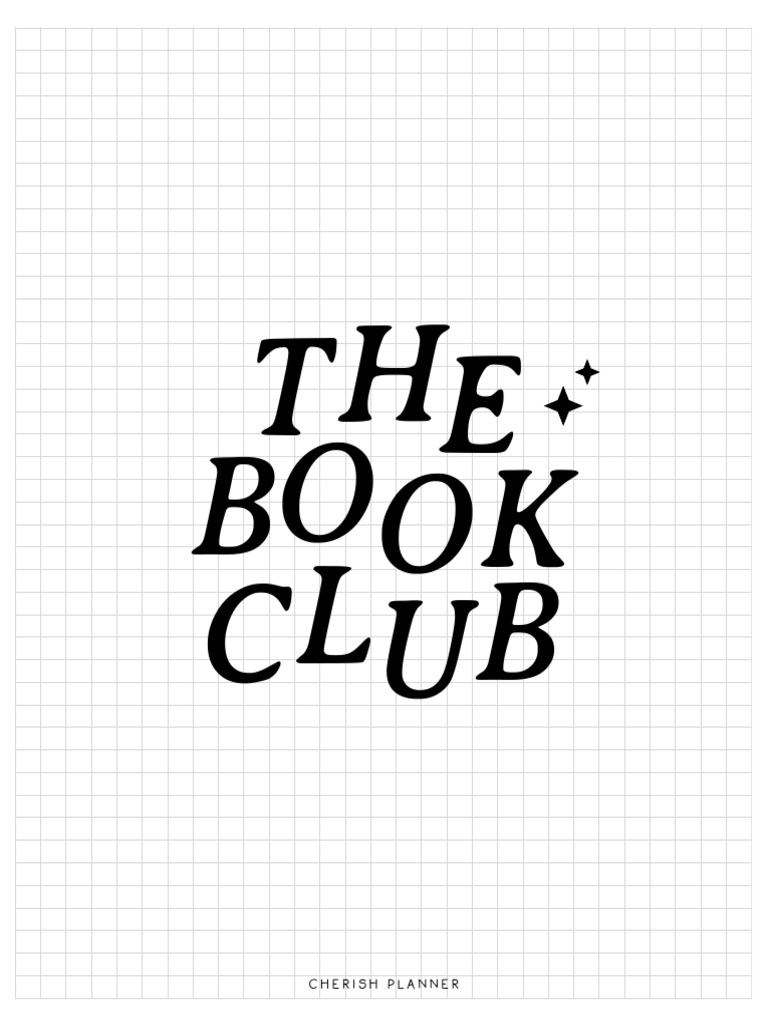 The Book Club Reading Journal | PDF | Books | Paper