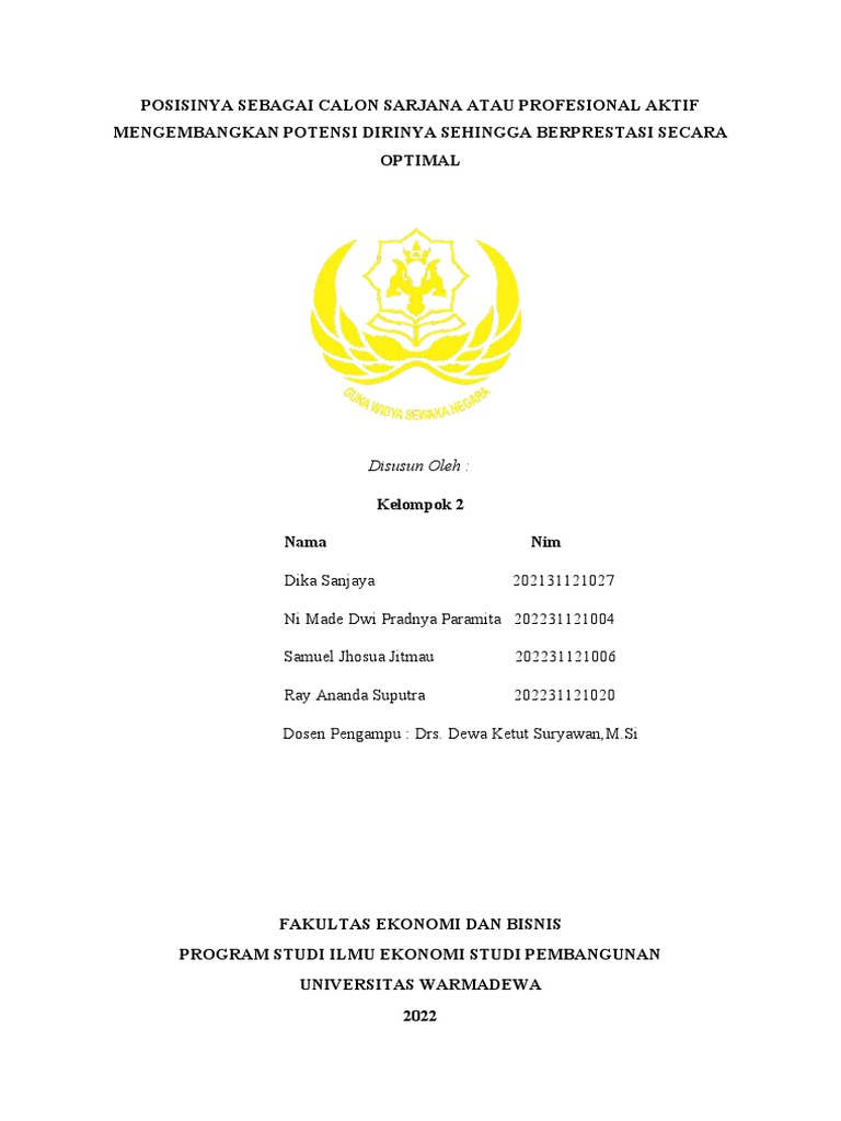 Tugas Kelompok PK B1 Iesp | PDF