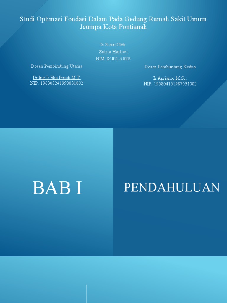 Studi Optimasi Fondasi Dalam Rsu - Jeumpa Revisi | PDF