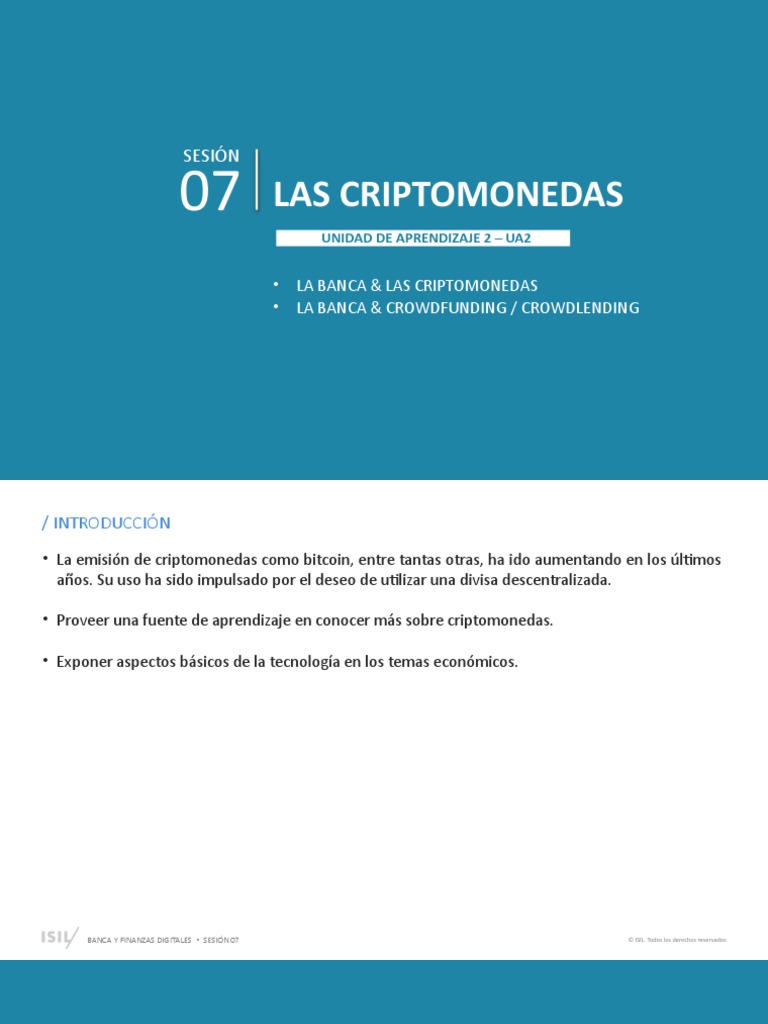 Criptomonedas, Crowdfunding y Crowdlending | PDF | Criptomoneda | Bancos