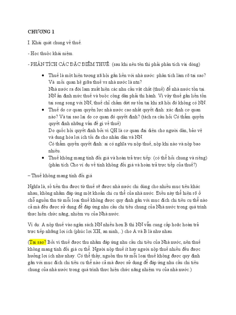 (123doc) - Bai-On-Tap-Mon-Luat-Thue | PDF