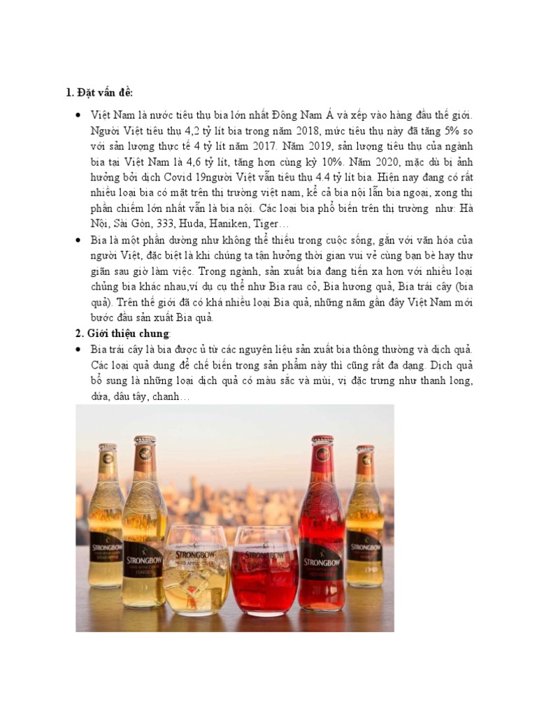 tiểu luận cồn | PDF