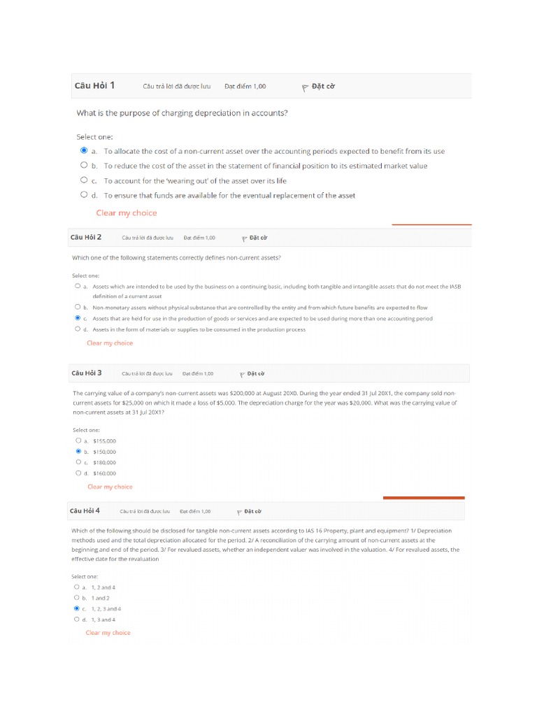 Quizz Chapter 2 | PDF