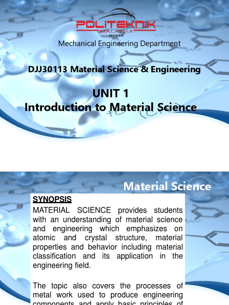 Principles of Material Science Overview | PDF | Materials Science | Metals