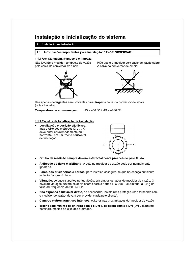 Conversor de Sinal IFC 090 - Instalação e Inicialização | PDF | Medição ...