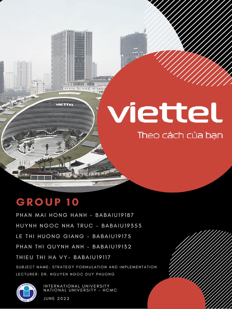 Group 10. Viettel (Final Report) | PDF | Strategic Management | Brand