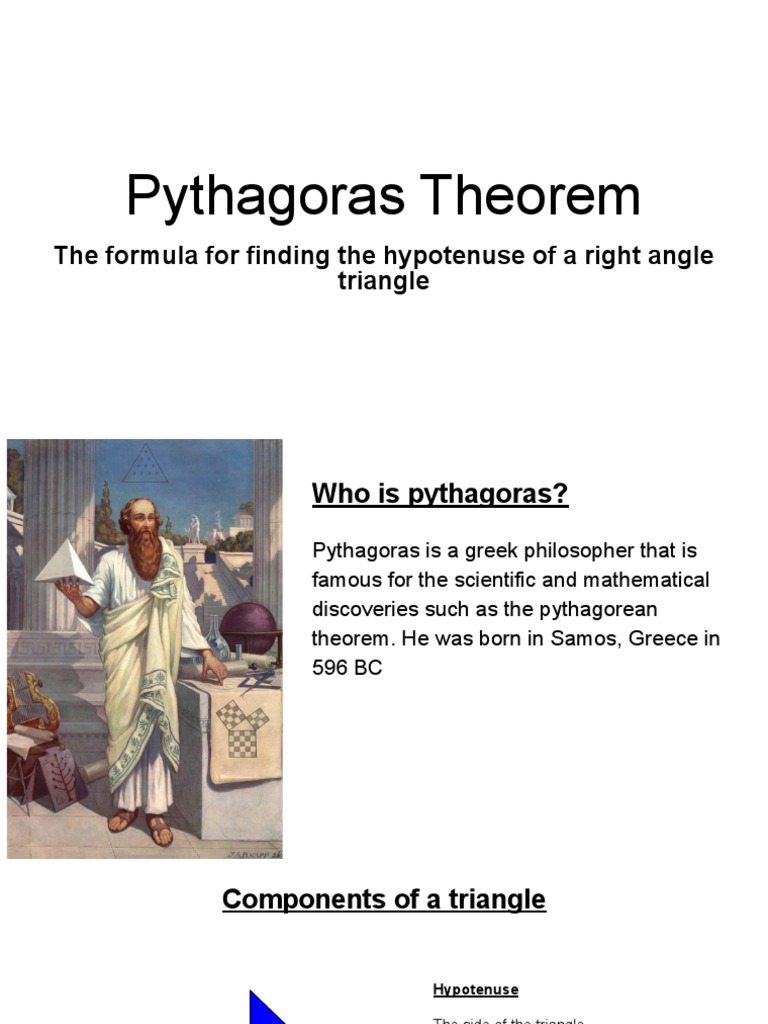 The Pythagoras Theorem | PDF
