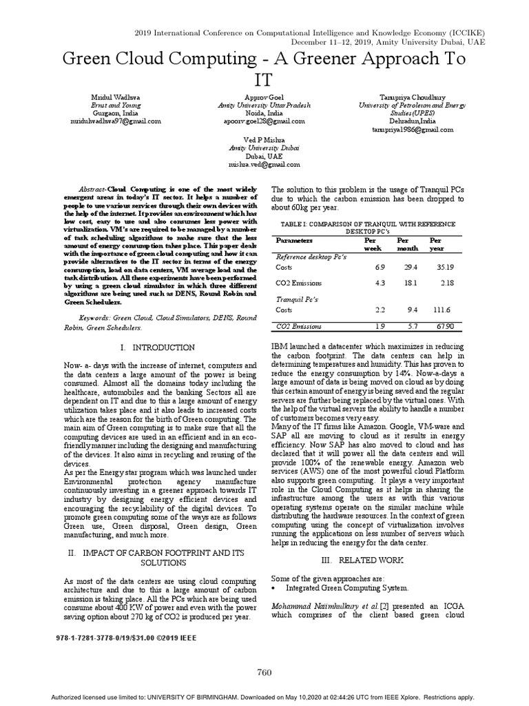 Semi | PDF | Cloud Computing | Data Center