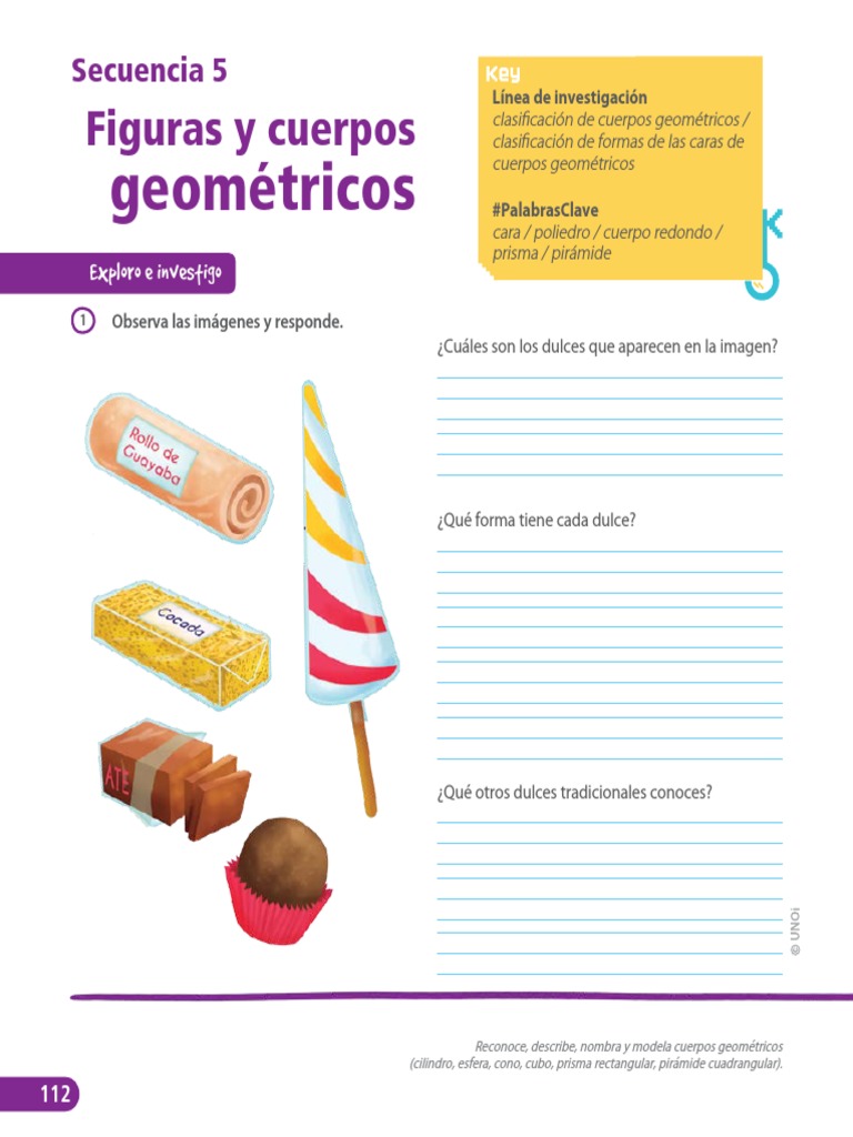 Figuras y cuerpos geométricos | PDF | Geometría | Geometría Elemental