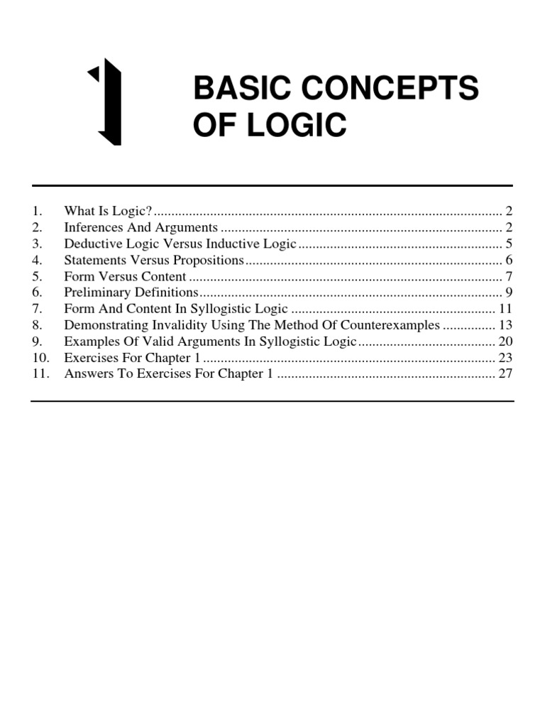 Symbolic Logic - A First Course | PDF | Validity | Argument