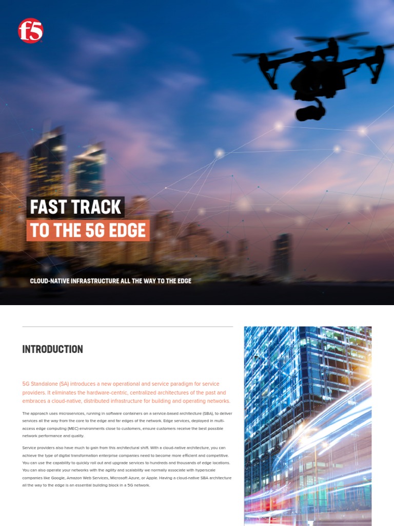 F5 5G Edge Infrastructure Ebook 111120 | PDF | Computer Network ...