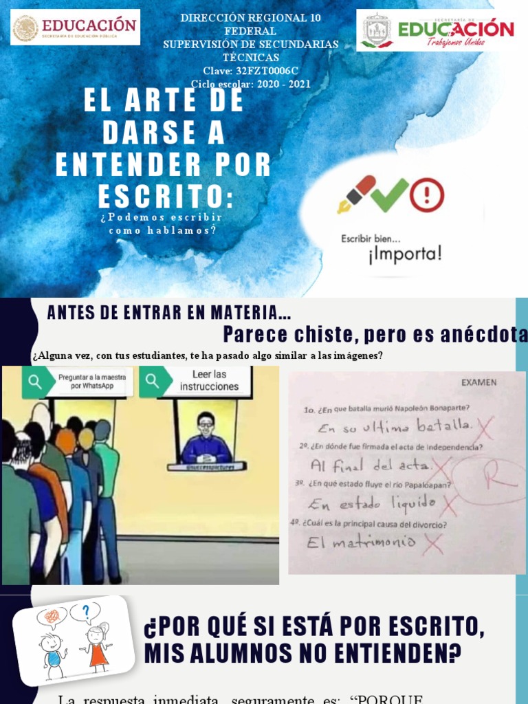 El Arte de Darse A Entender | PDF | Verbo | Cognición