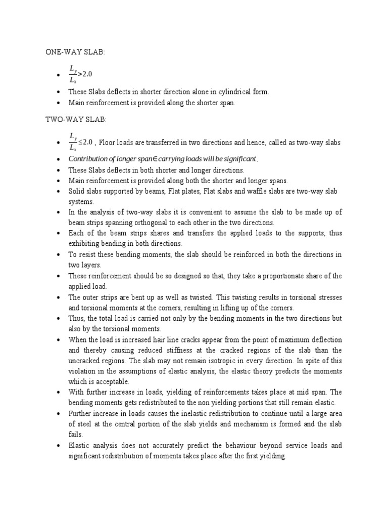 Yield Line Theory | PDF | Bending | Elasticity (Physics)