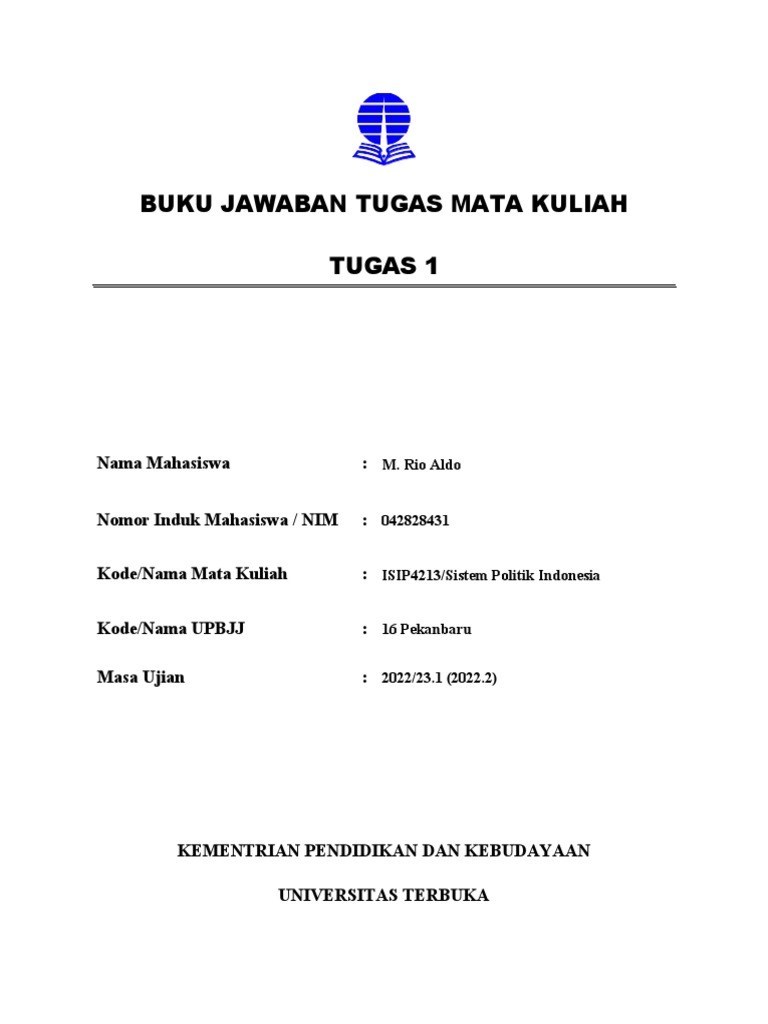 Sistem Politik Indonesia Pdf Politik 