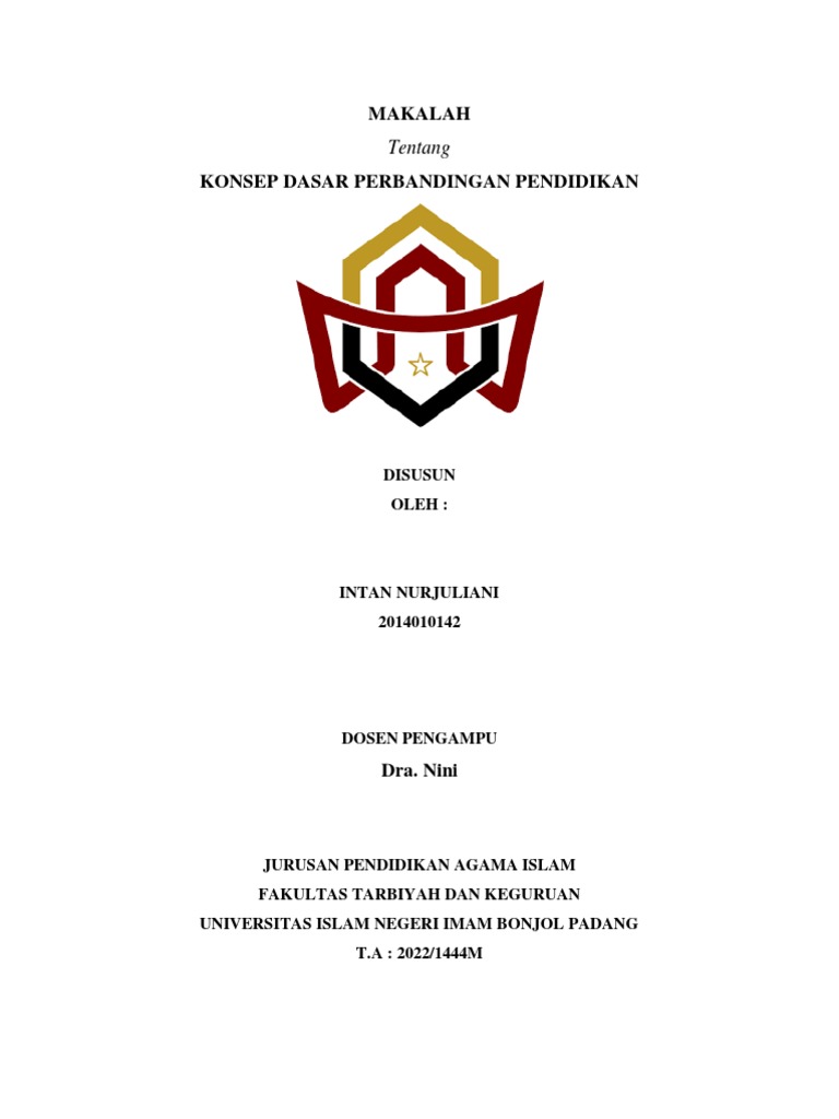 Makalah 1 Perbandingan Intan Nurjuliani | PDF