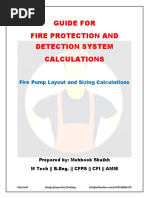 Fire Pump Head Calculation | PDF | Pump | Chemical Engineering