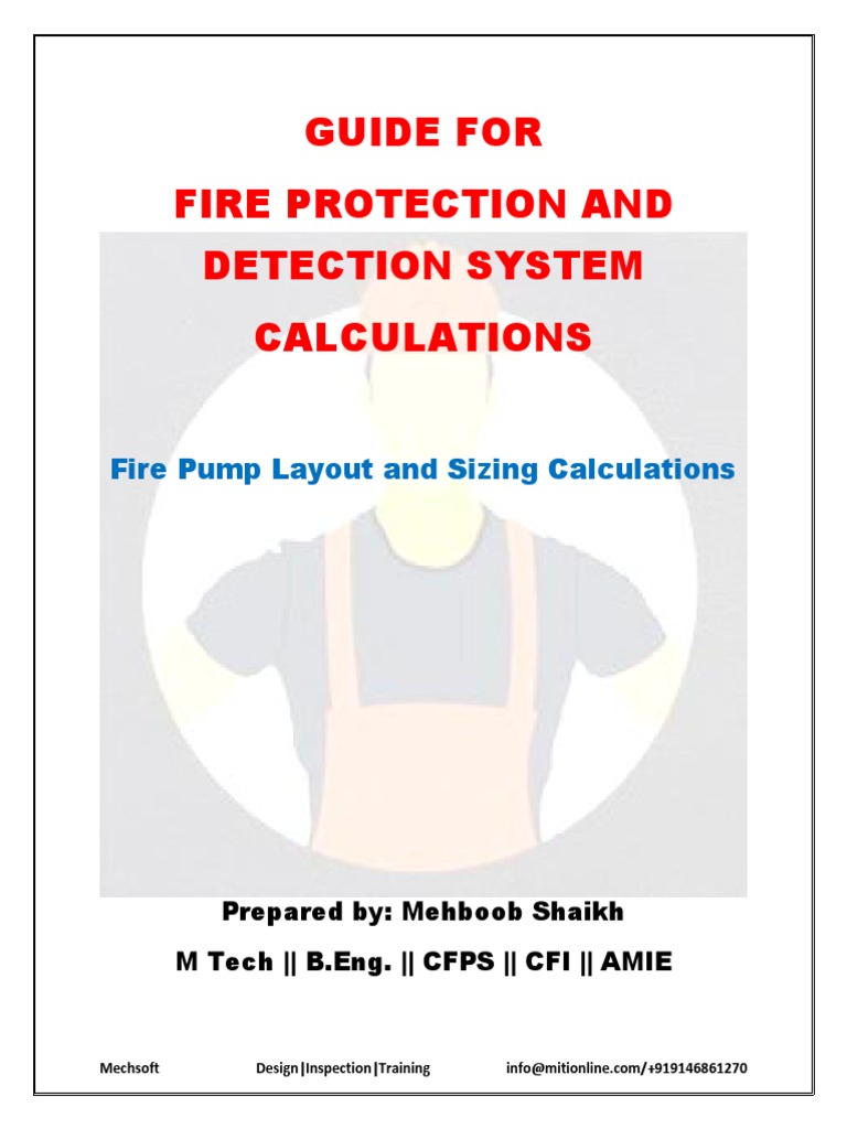 Fire Calculation | Download Free PDF | Pump | Fire Sprinkler System