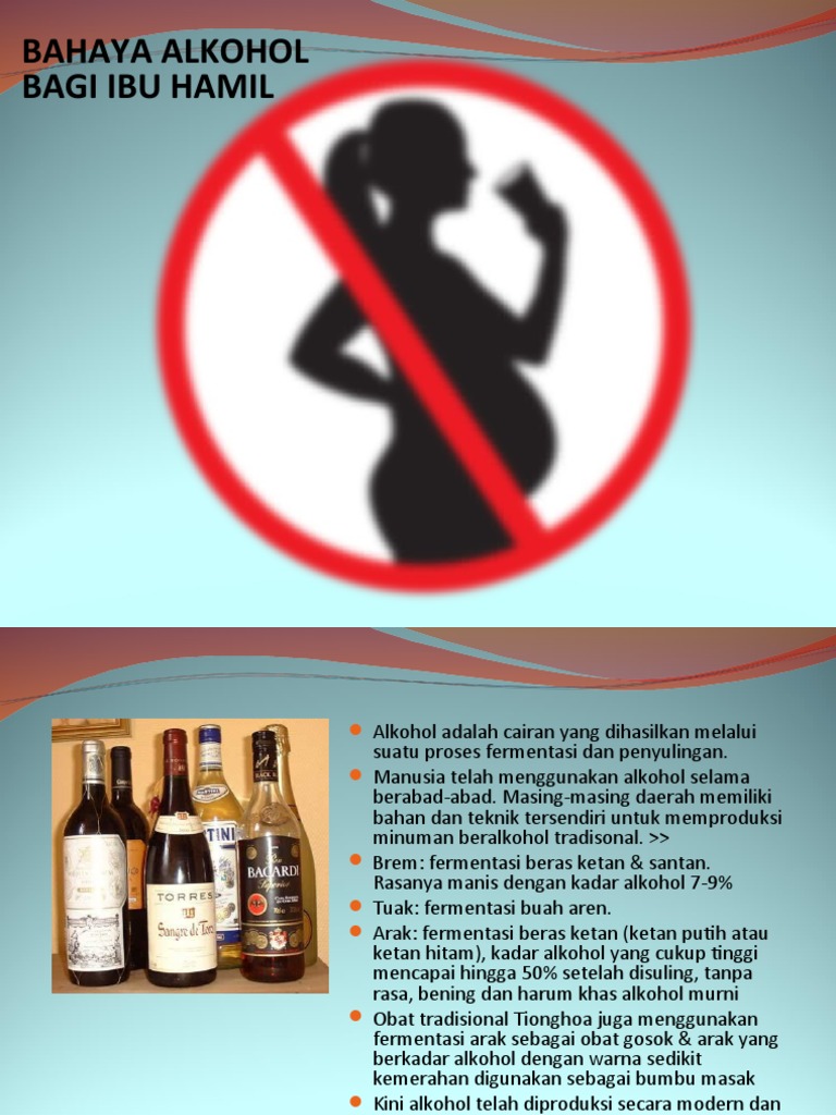 Bahaya Alkohol Bagi Ibu Hamil | PDF