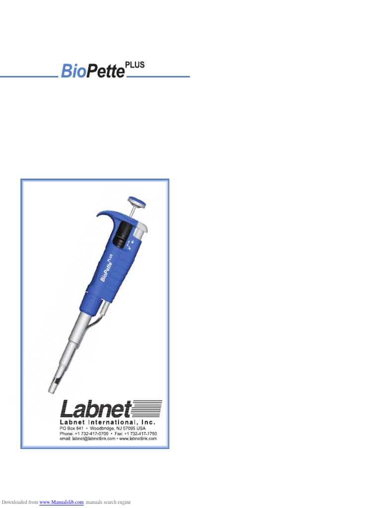 Biopette Plus bpp2 | PDF | Chemistry