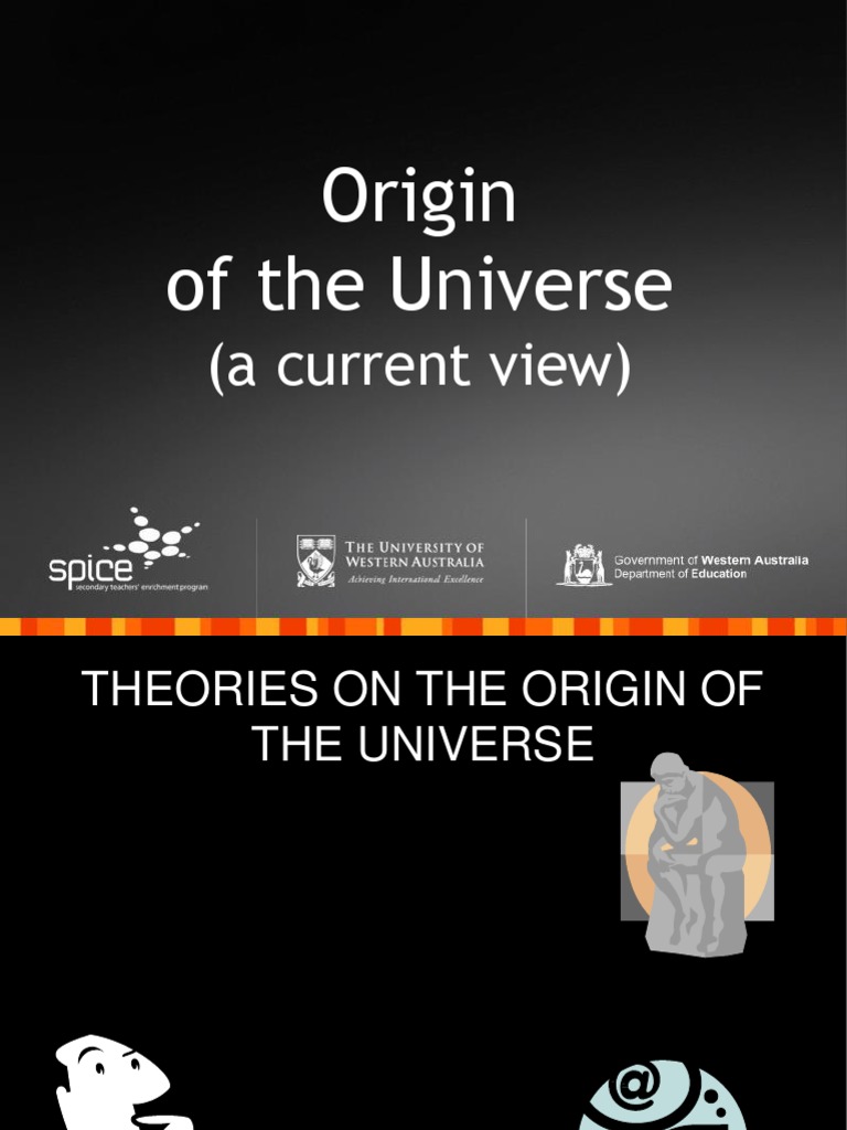 Theories on Universe's Origin | PDF | Universe | Big Bang