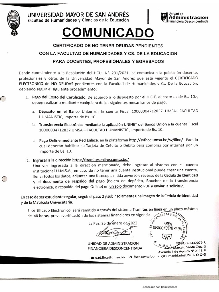 Comunicado 2022 | PDF