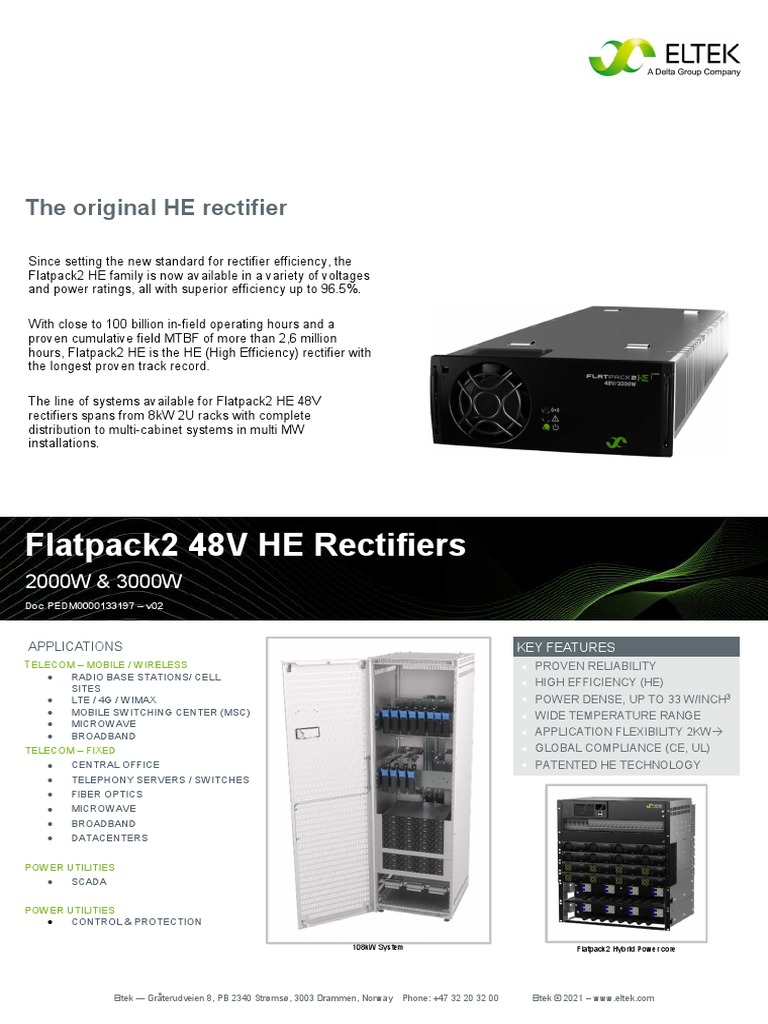 Datasheet Flatpack2 48v He Rectifiers Ds - 24111x.105.ds3 - 1 - 7 - 1 ...