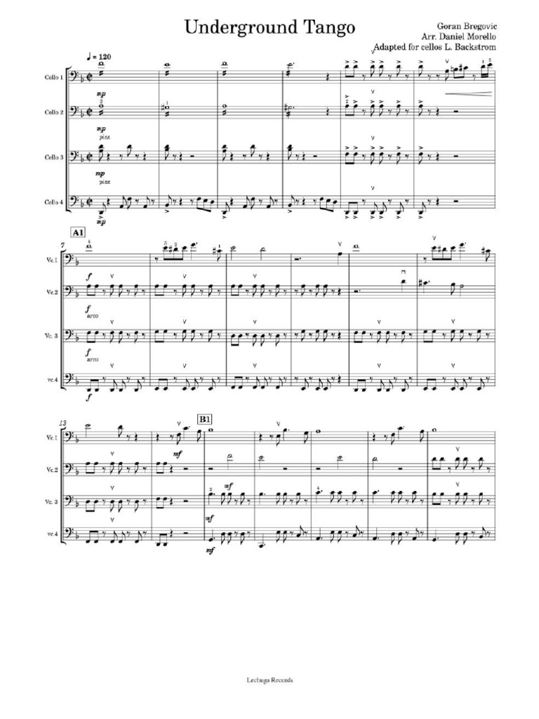 Underground Tango | PDF