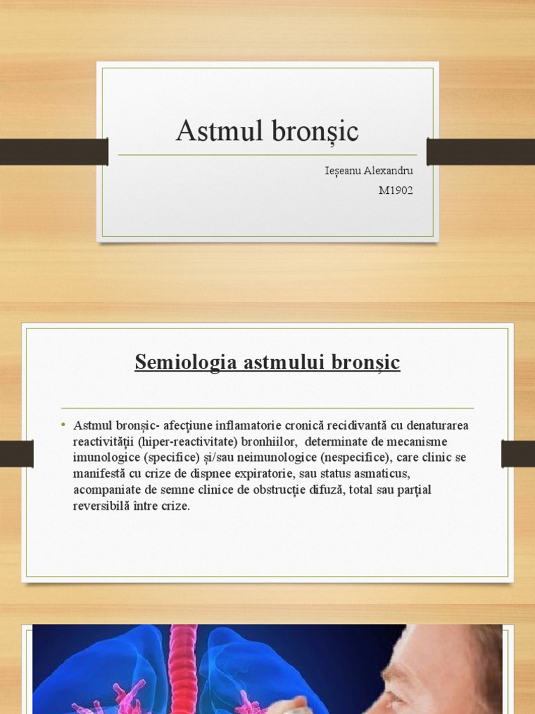 Astmul Bronșic | PDF