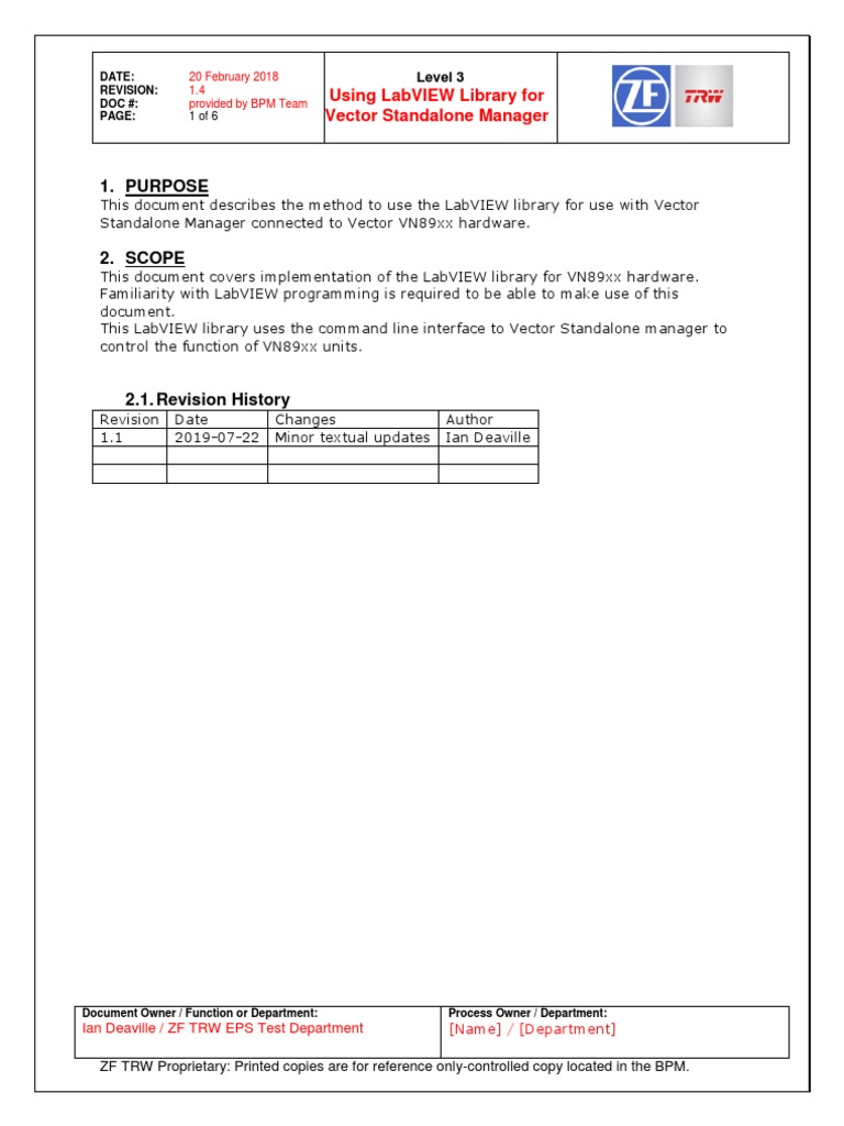 Using LabVIEW VN89xx Library | PDF | Library (Computing) | Personal Computers